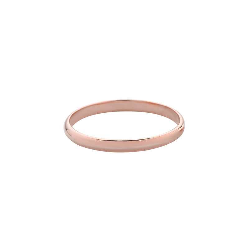Sterling Silver Basic Band Rings | Midi Rings | Musemond