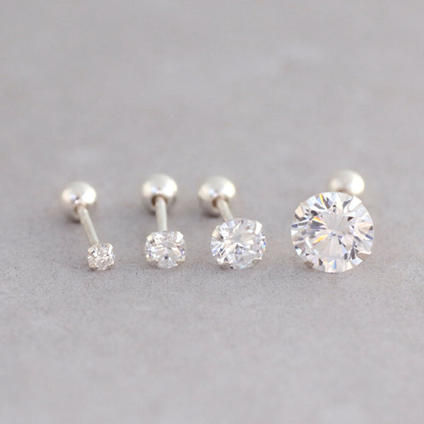 Sterling Silver Cartilage Piercings | Musemond