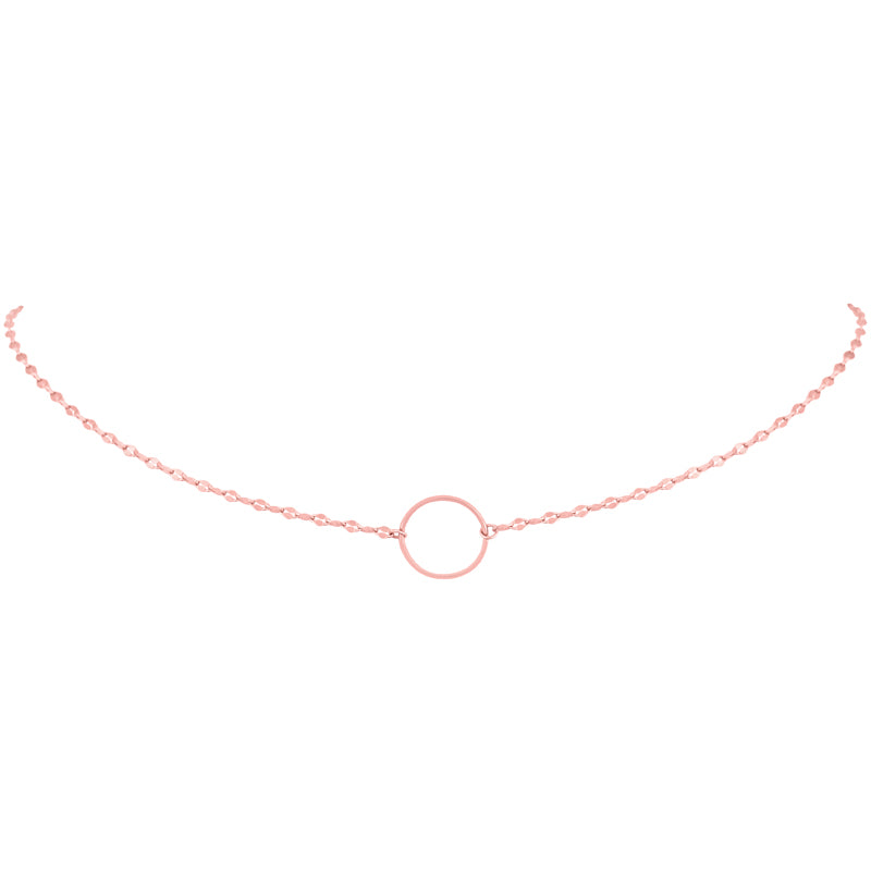 Eternity Chain Choker 925 Sterling Silver | Musemond