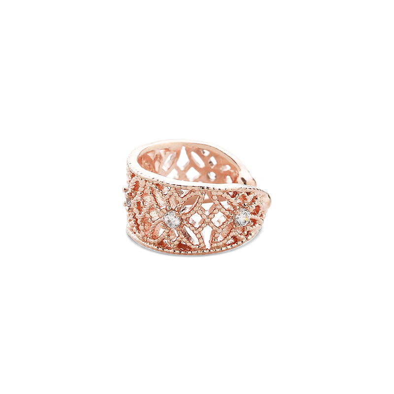 Lattice Conch Ear Cuff No Piercing | Musemond