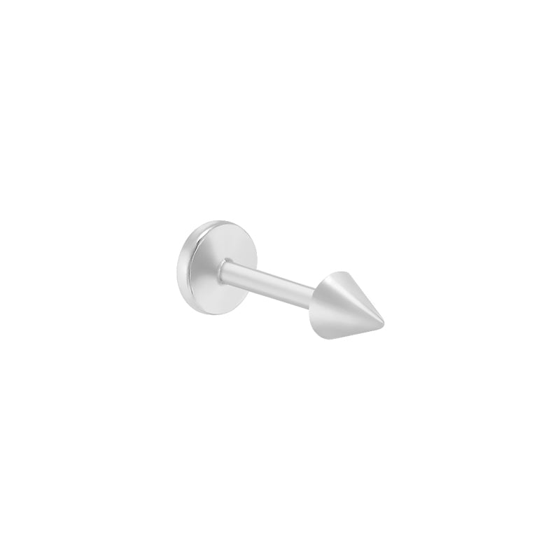 Spike Cartilage Labret Piercing 14K Gold | Musemond