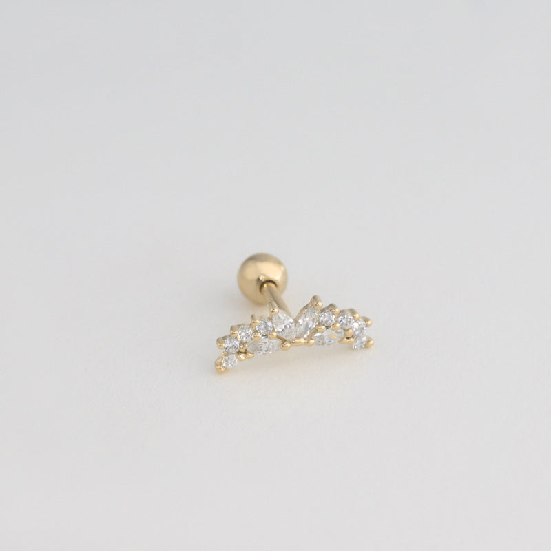 Angel Wing Cartilage Piercing 925 Sterling Silver | Musemond